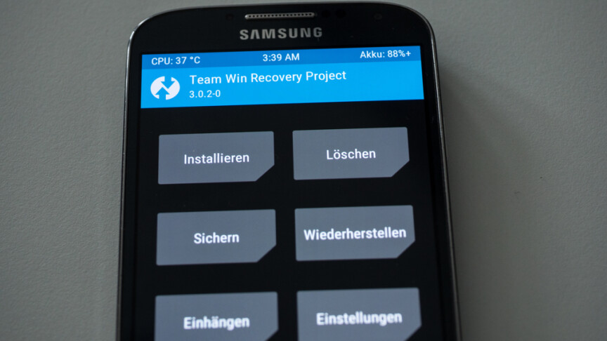 Android: So führt ihr ein Custom Recovery auf Samsung-Smartphones durch ...