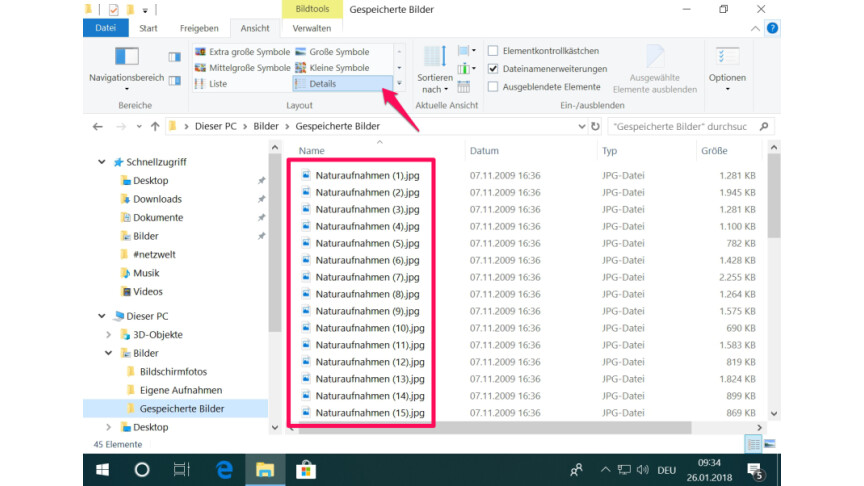 Windows 10: So macht ihr die Dateiendungen sichtbar - NETZWELT