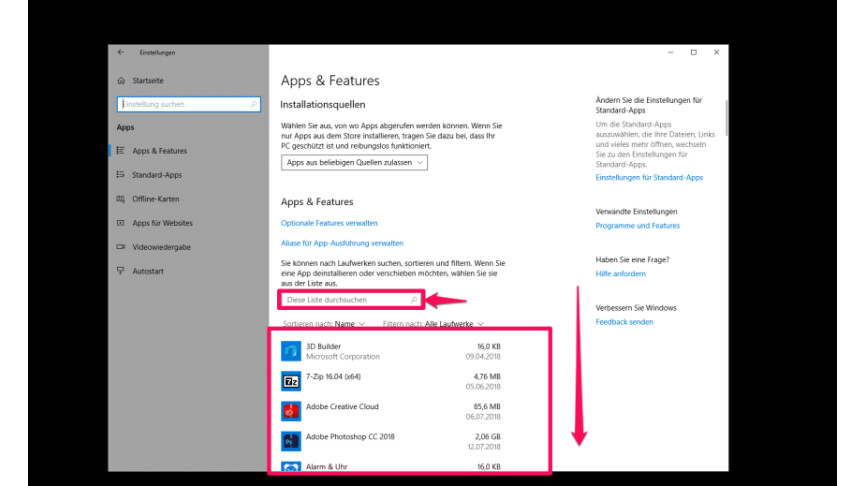 Windows 10 und Windows 11: So deinstalliert ihr Programme | NETZWELT