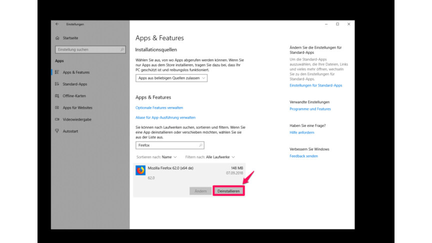 Windows 10: So könnt ihr Programme deinstallieren | NETZWELT