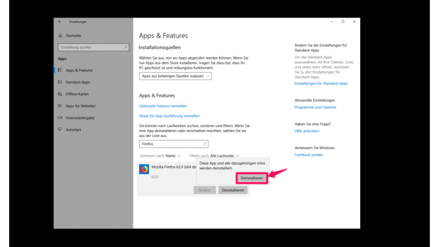 Windows 10: So könnt ihr Programme deinstallieren | NETZWELT