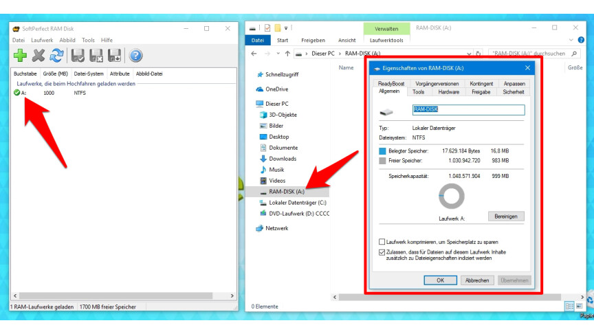 Windows 10: So erstellt ihr eine RAM-Disk | NETZWELT
