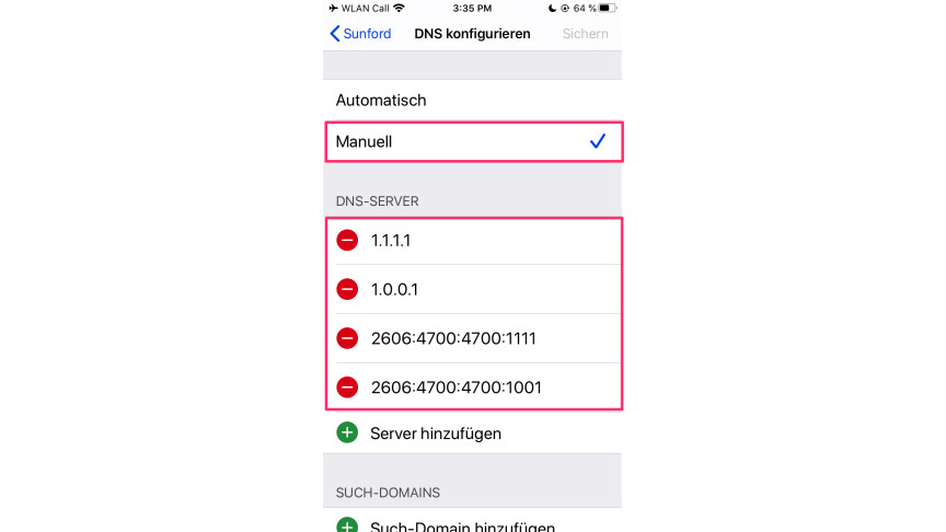 DNS-Server auf dem iPhone ändern: So konfiguriert ihr einen ...