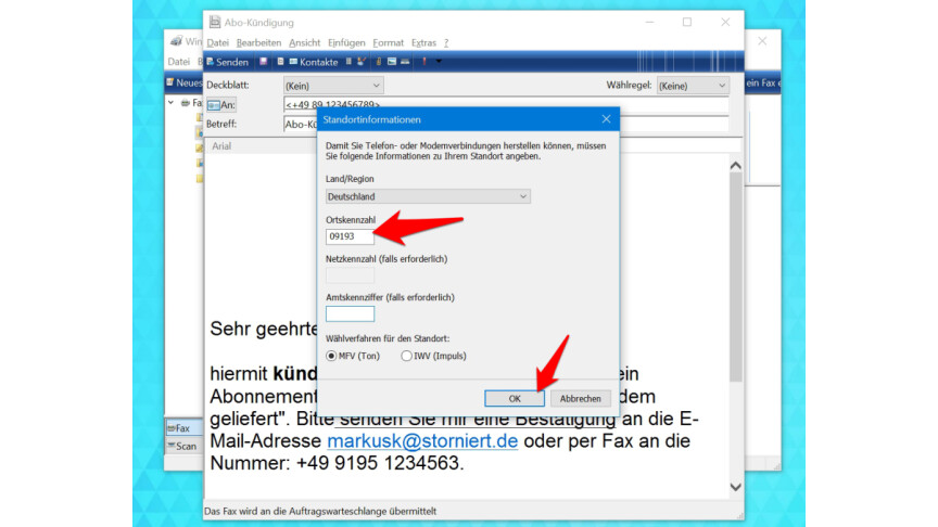 Windows 10 und Windows 11: So könnt ihr ein Fax versenden | NETZWELT