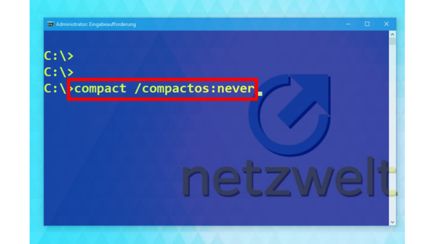 Windows 10: So schrumpft ihr das Betriebssystem mit Compact OS | NETZWELT