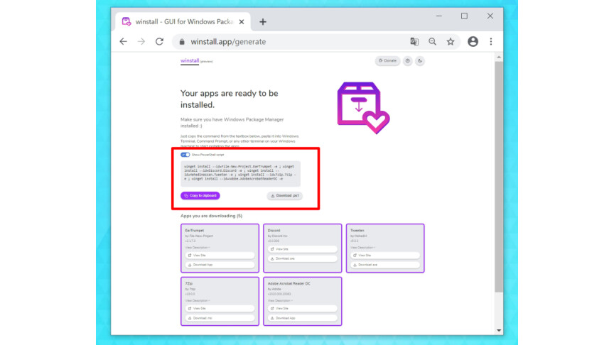 Winstall Is A Web Gui For Windows Package Manager Winget: So nutzt ihr den Package Manager von ...