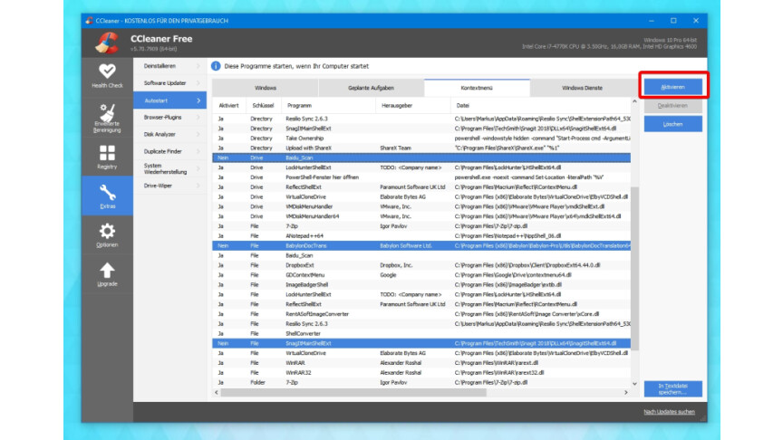 Windows 10: So bereinigt ihr das Rechtsklick-Kontextmenü | NETZWELT