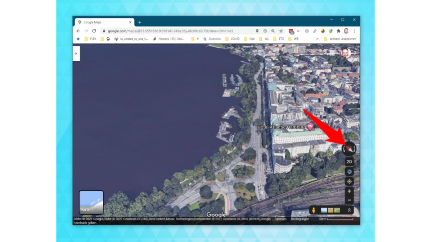 Satellitenschussel Ausrichten Google Maps