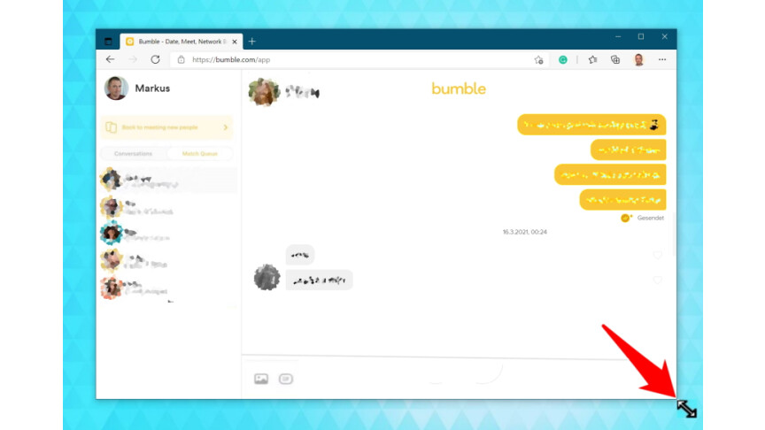 Bumble: So exportiert ihr Chats | NETZWELT