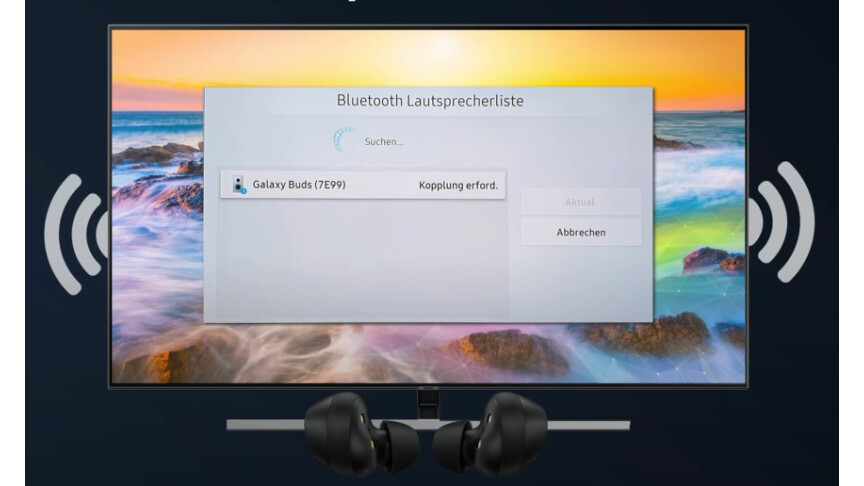 Samsung TV: So verbindet ihr eure Bluetooth-Kopfhörer mit dem Fernseher ... Samsung TV: So verbindet ihr eure Bluetooth-Kopfhörer mit dem Fernseher ...