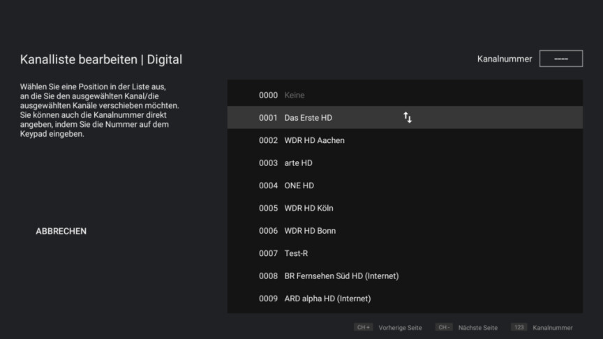 Sony TV: Programmliste neu sortieren - so ordnet ihr eure ...