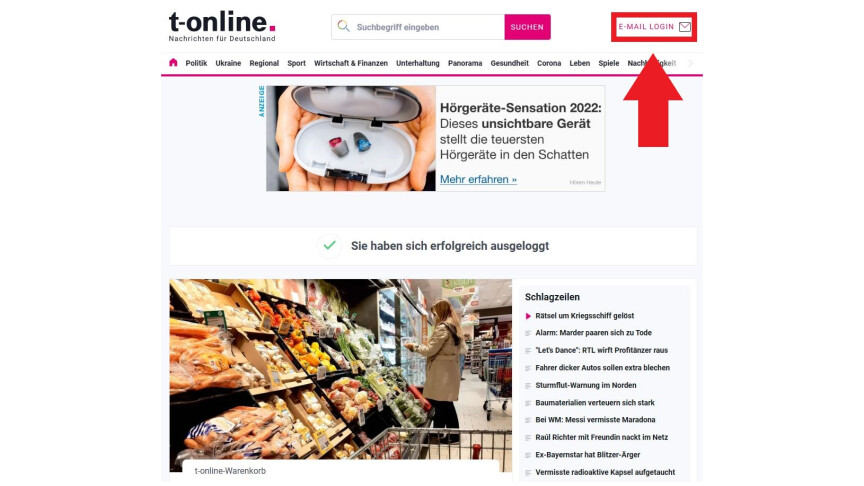 Telekom Mail: Über Login anmelden und Passworthilfe nutzen - so geht's ...