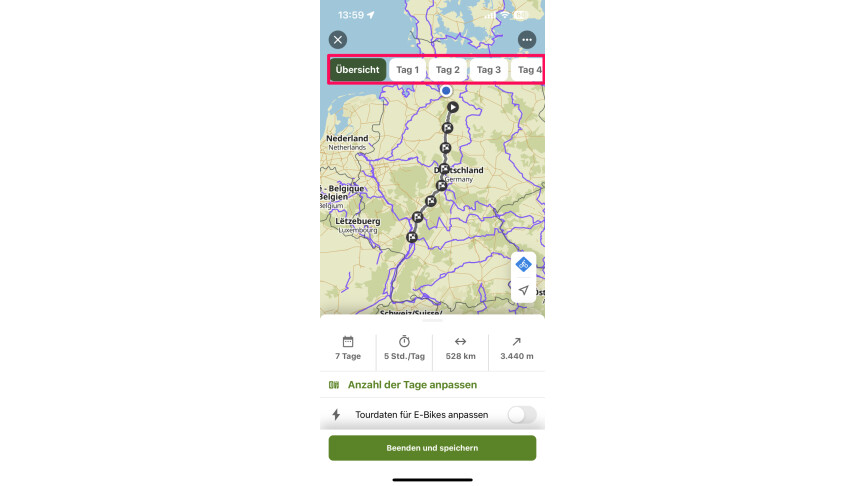 Komoot: So plant ihr Mehrtagestouren zum Wandern oder Radfahren | NETZWELT