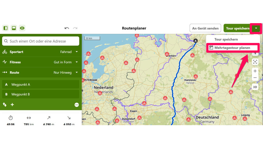 Komoot: So plant ihr Mehrtagestouren zum Wandern oder Radfahren | NETZWELT