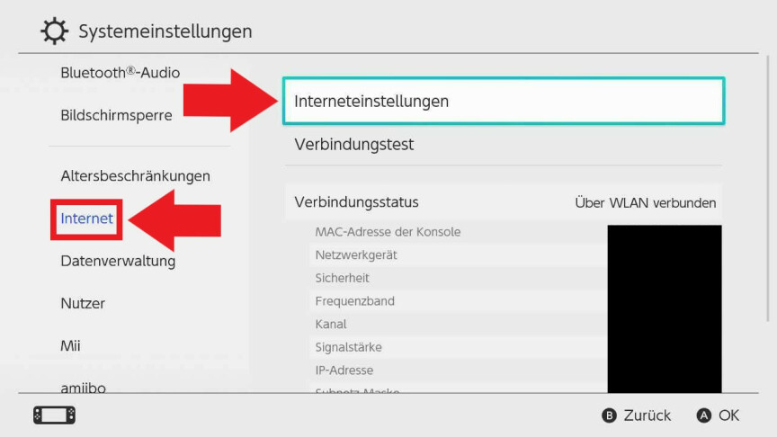 Nintendo Switch mit WLAN/LAN verbinden: So schafft ihr eine ...