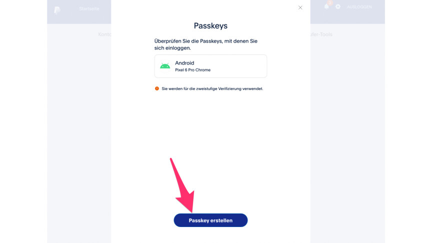 PayPal: So richtet ihr einen Passkey ein | NETZWELT