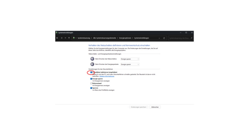 Windows 11/10: So könnt ihr den Schnellstart deaktivieren | NETZWELT