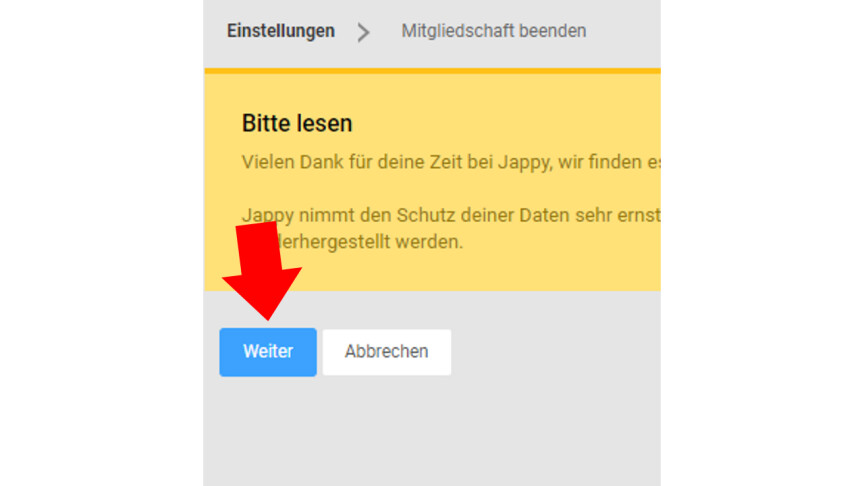 Jappy: So könnt ihr euer Konto löschen | NETZWELT