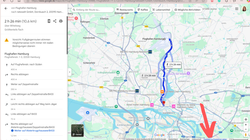 Google Maps: Auf der falschen Route? So meldet ihr fehlerhafte ...