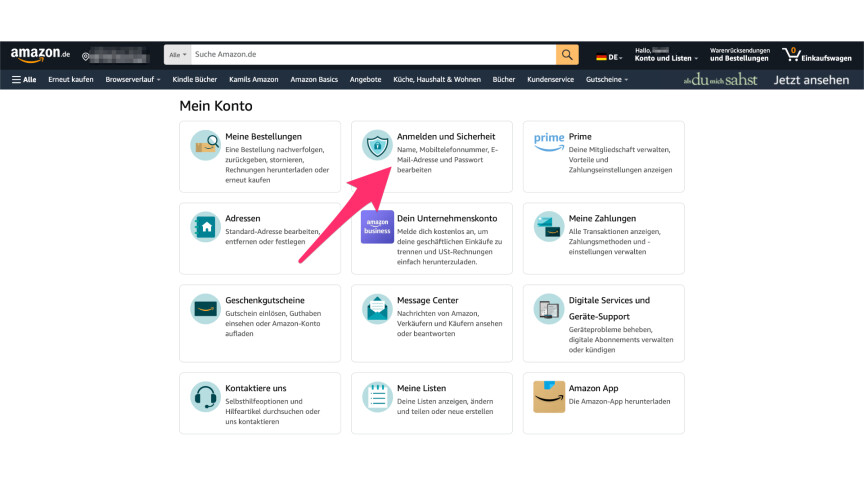 Amazon: Login mit Passkey einrichten - so geht’s | NETZWELT
