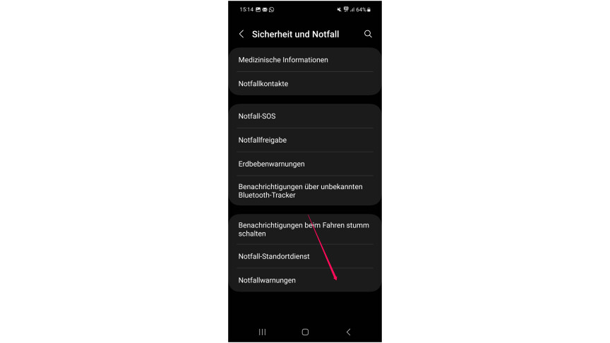 Android-Handys: So aktiviert ihr die Cell Broadcast-Funktion bei ...
