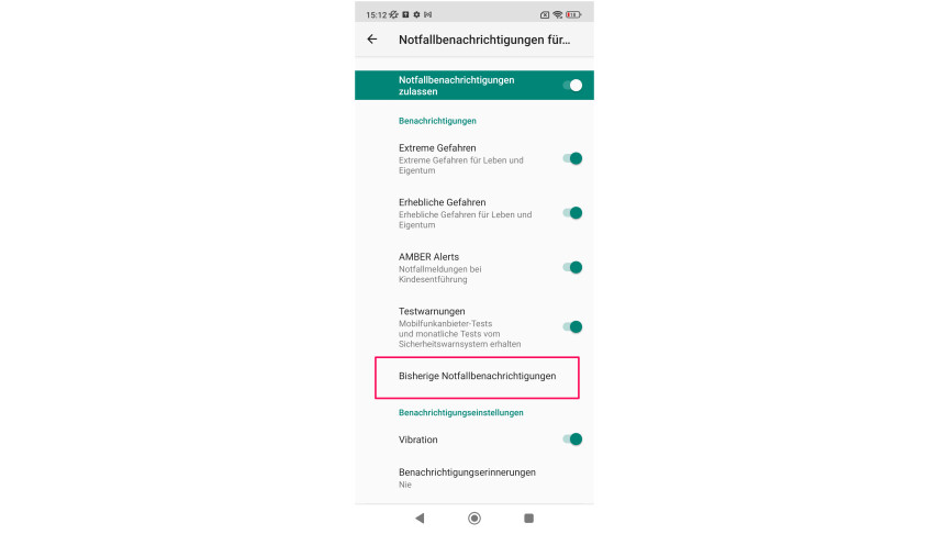 Android-Handys: So aktiviert ihr die Cell Broadcast-Funktion bei ...