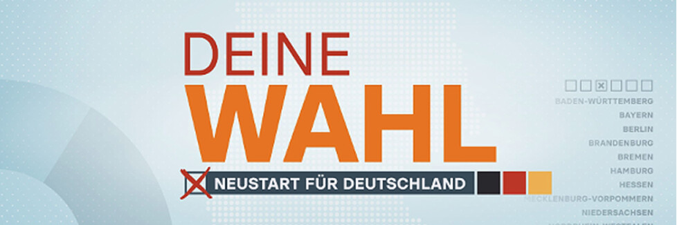 Neustart für Deutschland | Sendetermine & Stream | September/Oktober ...