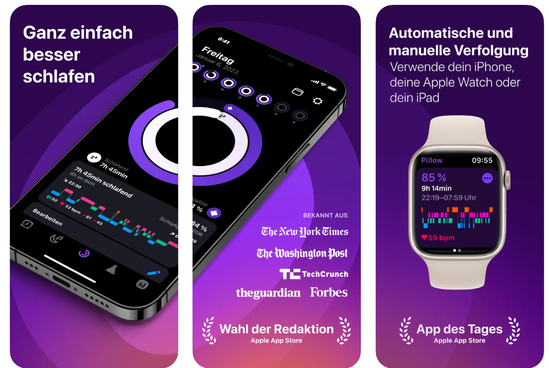 Pillow: Sleep Tracker - Download | NETZWELT